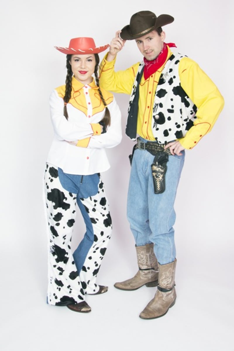 Toy Story Couple Express Yourself Costume Hire Southampton Hampshire