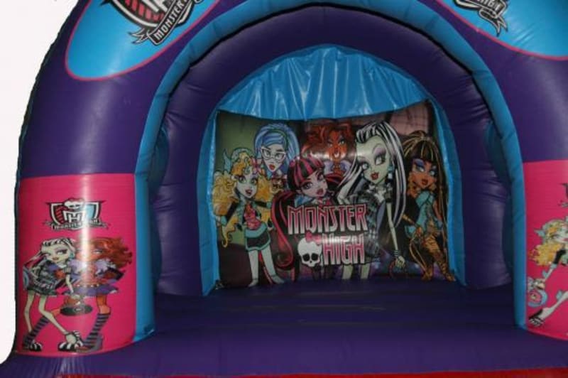 12ftx15ft Monster High Dj Land Of Castles | Bouncy Castle And Rodeo ...