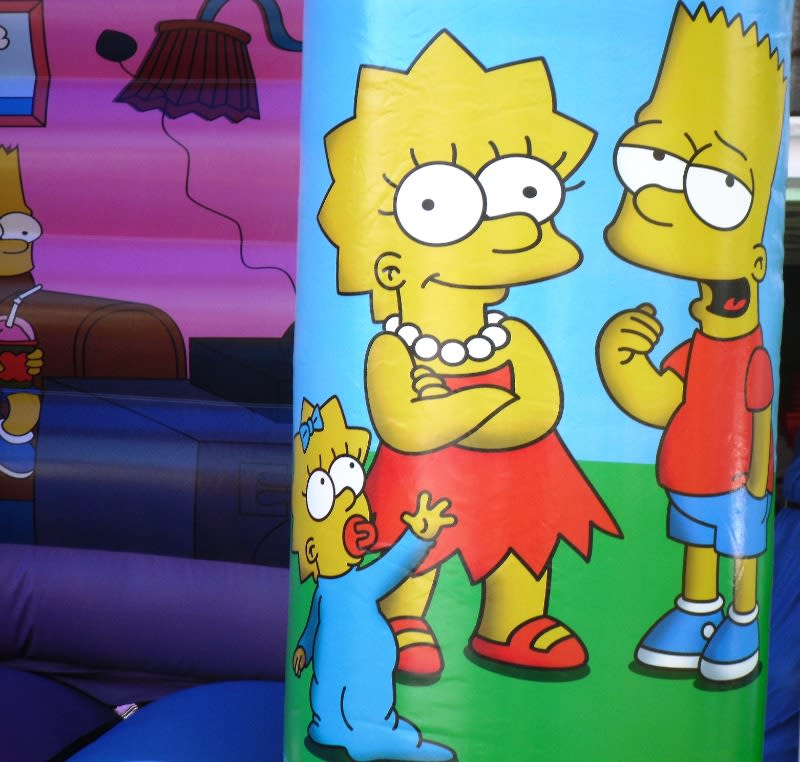 The Simpsons Castle - Jump 4 Joy Castles