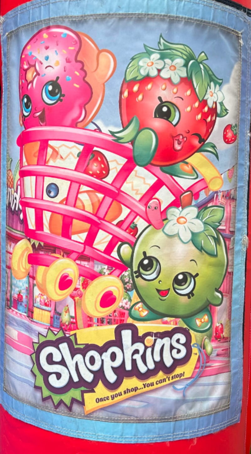 15ft X 12ft Blue And Red Castle - Shopkins Theme - A Wibbly Wobbly ...