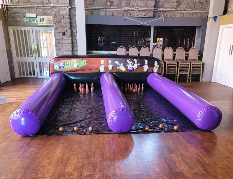 Inflatable Bowling Alley Hire Boston Spalding Holbeach Bouncy Castle ...