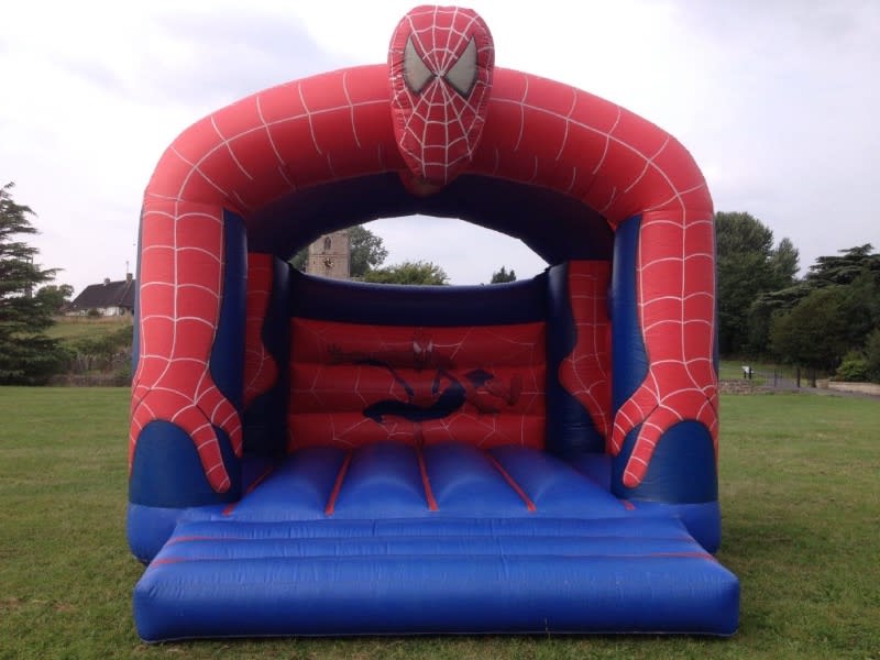 Spider-man Castle AC Bouncy Castles - bouncy castle hire mansfield ...
