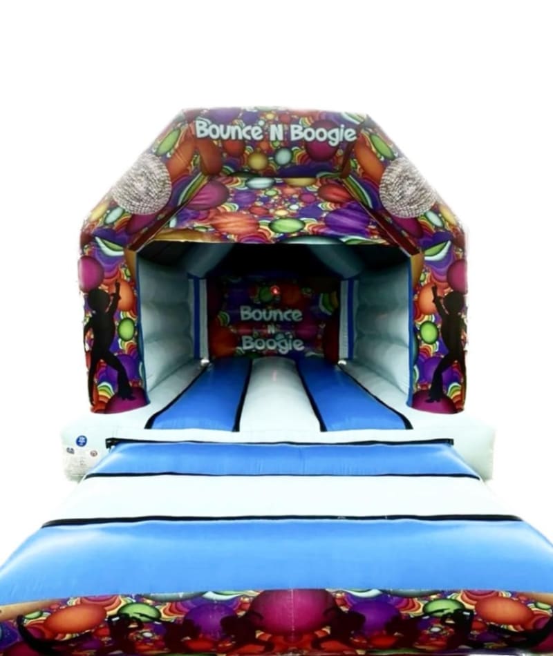 Bounce N Boogie Disco Castle - Loftys Inflatables | Bouncy Castle Hire ...