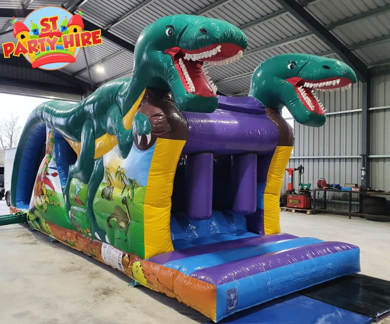 Dinosaur Obstacle Course - ST Party Hire
