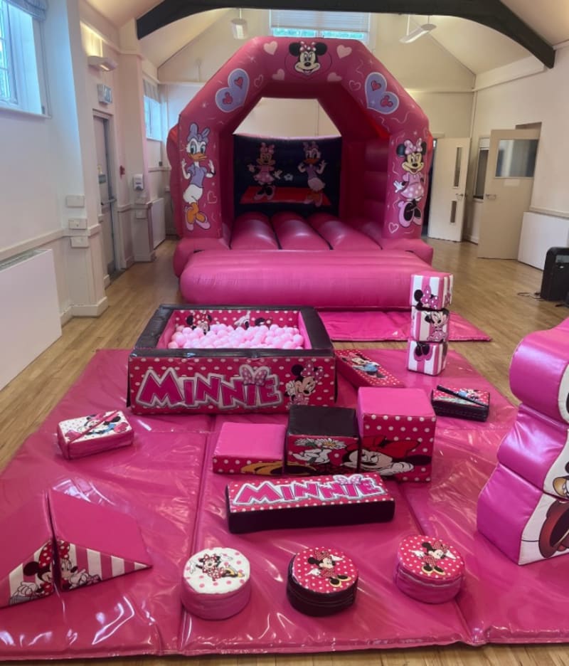 Minnie Mouse M - Jaimies Castles, Bouncy Castle & soft play Hire Surrey