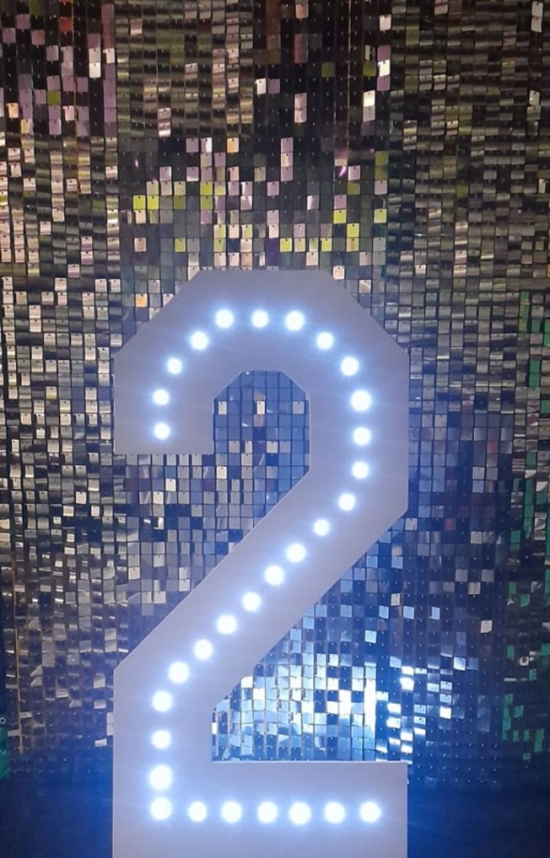 Led Numbers - Litherland Party Hire, Bouncy Castle Hire & Soft Play ...