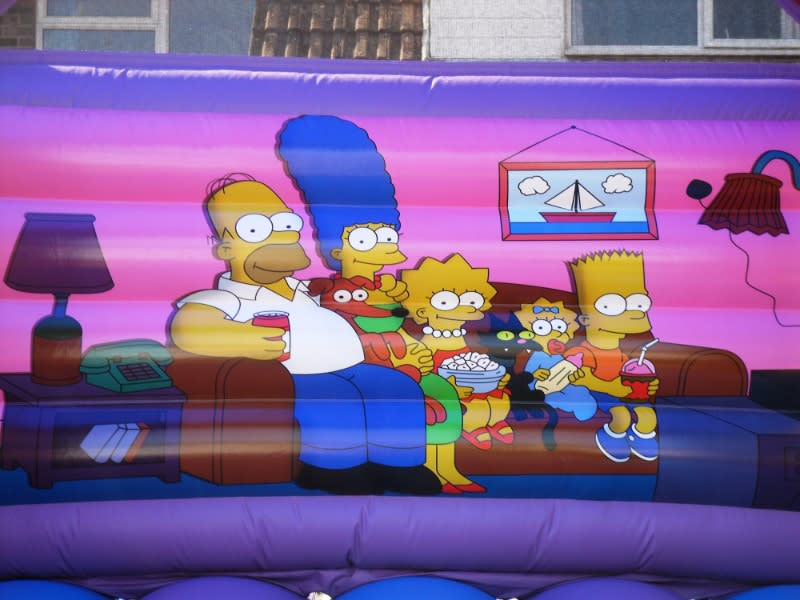 The Simpsons Castle - Jump 4 Joy Castles