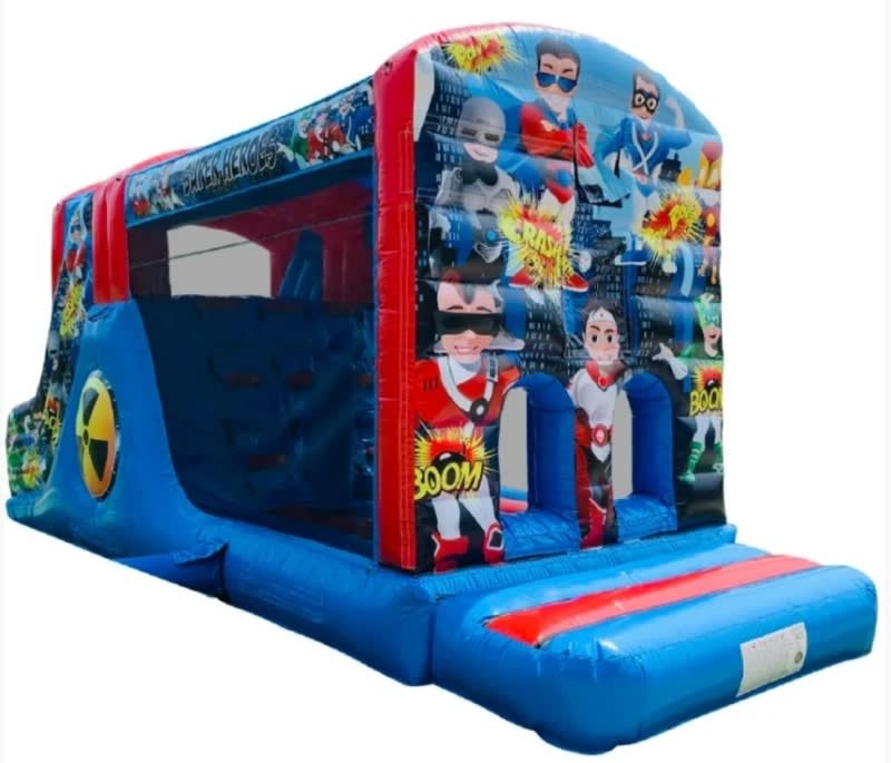 Super Hero Adult Fun Run - Inflata-fun | Bouncy Castle Hire ...