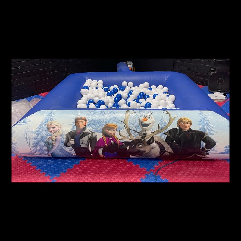 Frozen Ball Pit - Bubbles And Bounce Party, Bouncy Castle Hire Rhyl ...