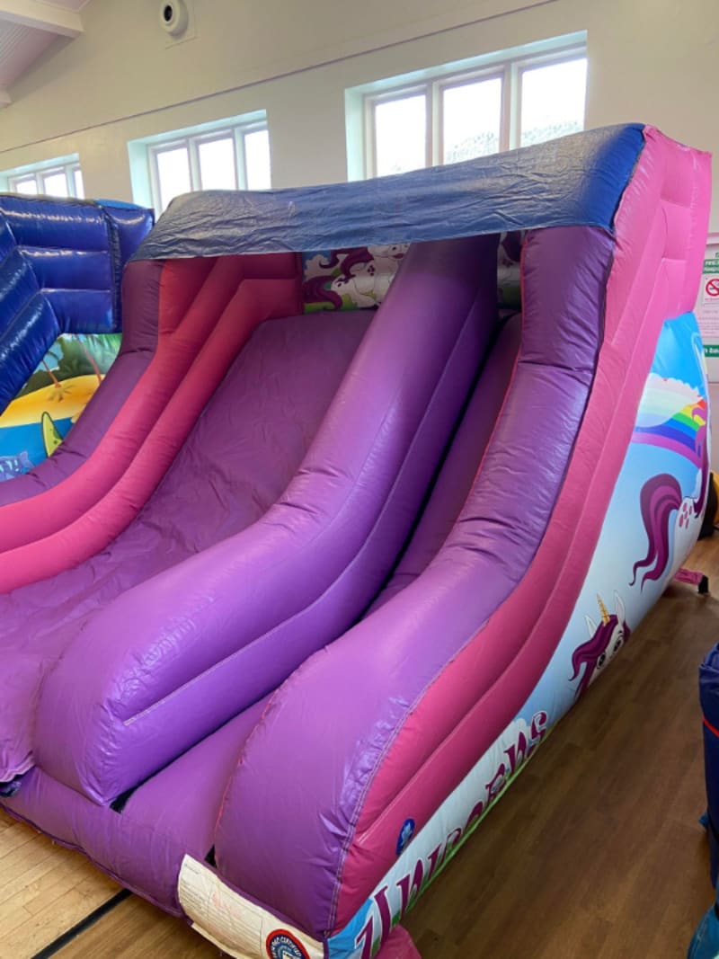 Unicorn Slide - N1 Inflatable Fun | Bouncy Castle Hire | Soft Play Hire ...