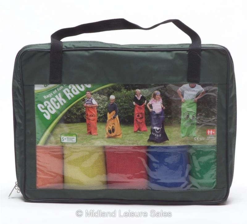 5 Sacks For Sacku00a0race Game | Garden Games | Sack Racing Game Side ...