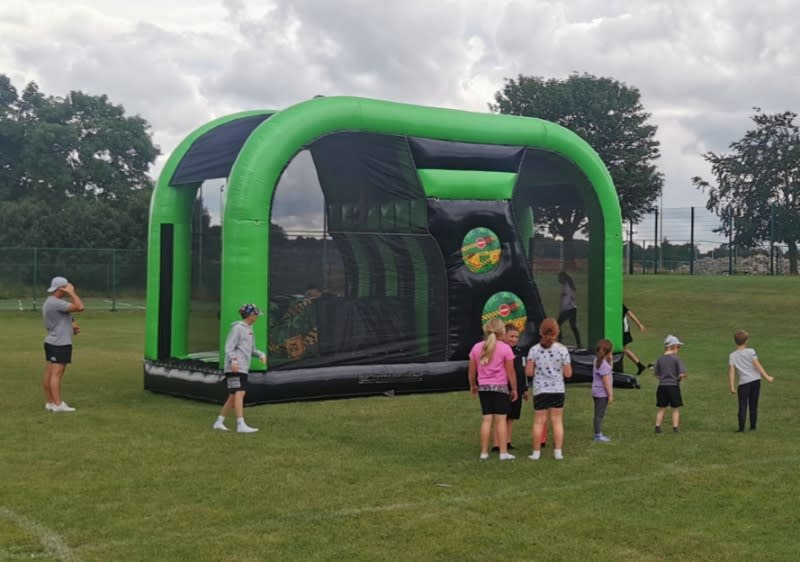 Green And Black 10ft Cliff Jump - SP Inflatables