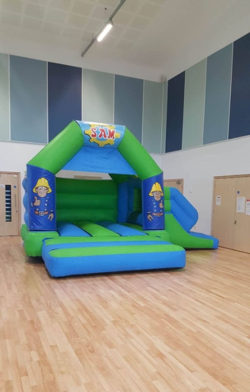Fireman Sam Side Slide Castle - Bouncy Castle Hire Manchester - Jump In ...