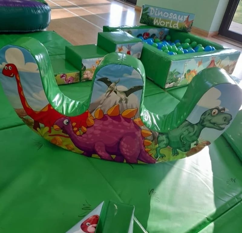 Dinosaur Soft Play Rocker - Inflata-fun | Bouncy Castle Hire ...