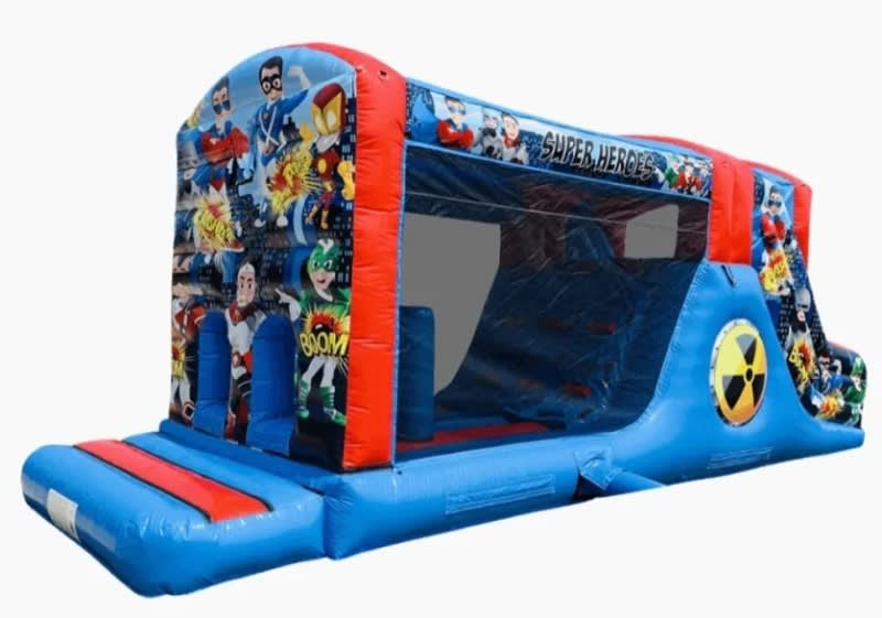 Super Hero Adult Fun Run - Inflata-fun | Bouncy Castle Hire ...