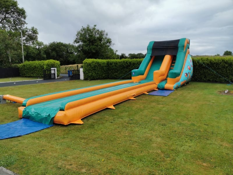 Tsunami Mega Water Slide Bouncy castle hire Co Louth and north east Ireland