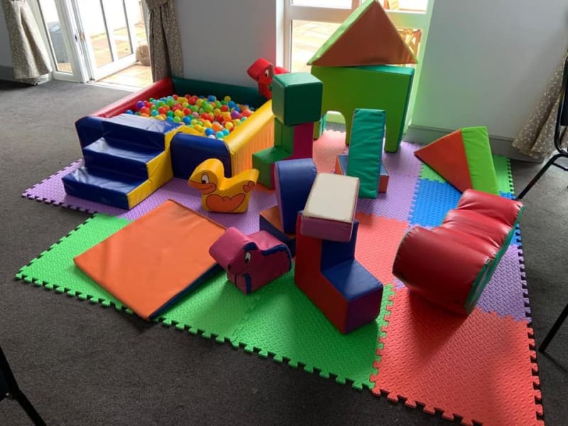 12 X Soft Play Shapes And Ball Pit With Slide - Tiger Tots Bouncy ...