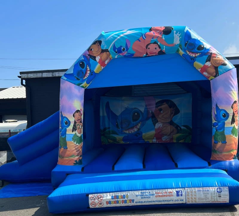 Lilo Stitch - Bubbles And Bounce Party, Bouncy Castle Hire Rhyl ...