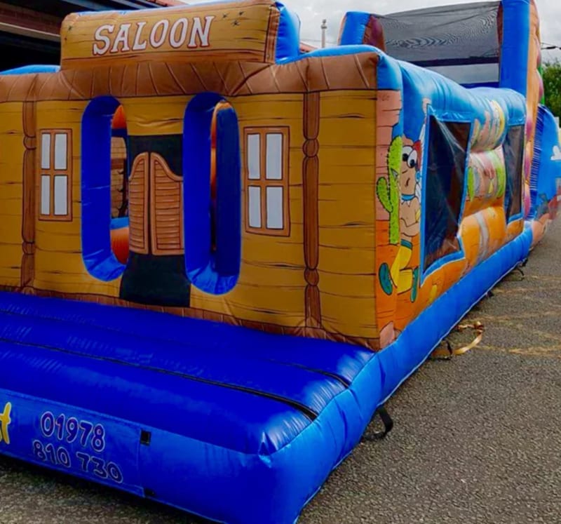 Western Assault Course - Chester Bouncy Castle Hire, Wrexham, Chester ...