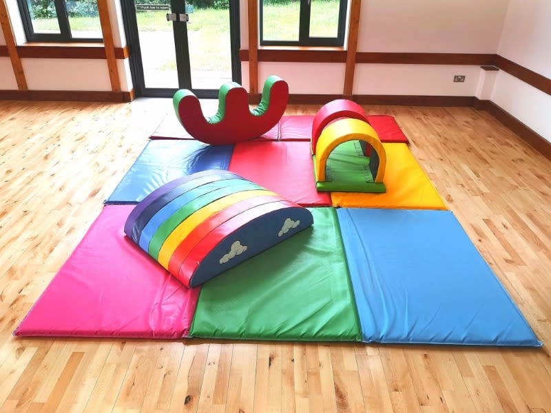 3pc Rainbow Soft Play - Bounce World