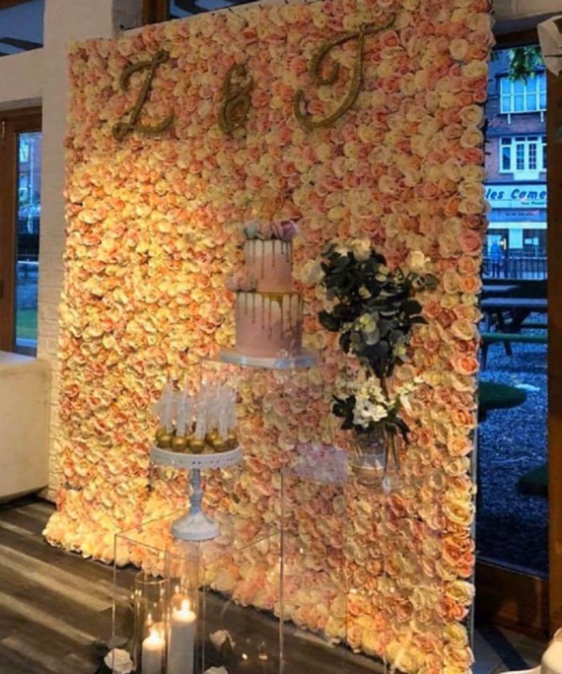 Blush Wall - Deluxe Flower Walls