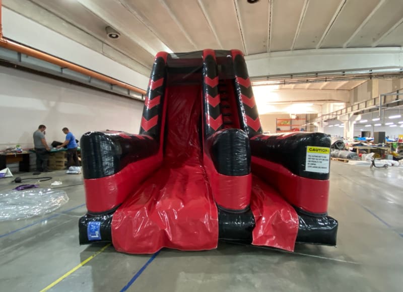 Inflatable Drop Slide - Cardiff Entertainments | Entertainment Hire ...