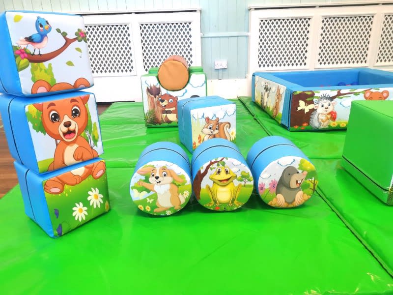 Woodland Animals Soft Play - Jillys Little Gems, Soft Play and Bouncy ...