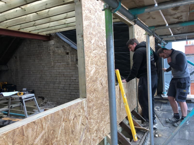 Loft Conversion With Zinc Cladding - R&M Construction | Gloucester ...