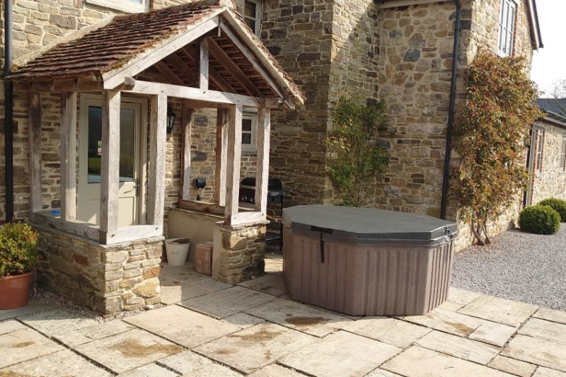 Octagonal Hot Tub Gallery - Hereford Hot Tub Hire