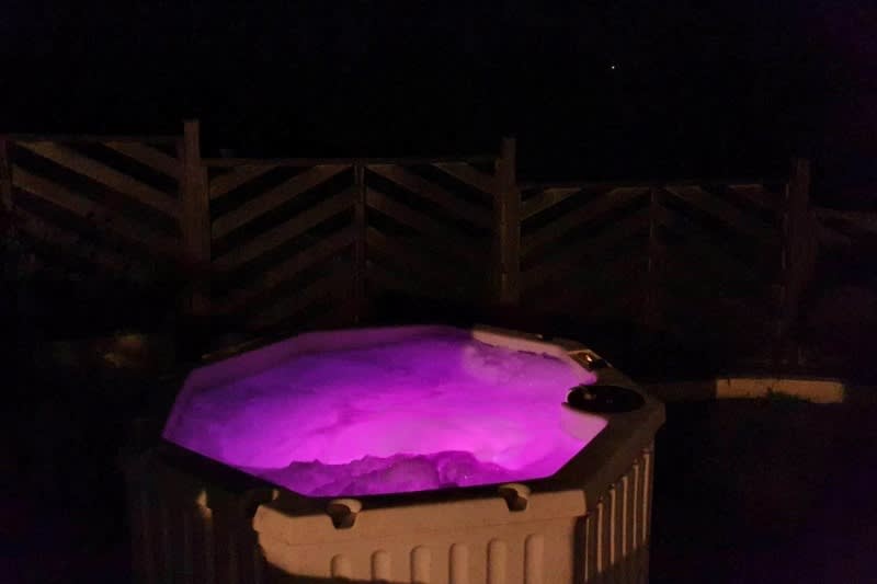 Octagonal Hot Tub Gallery - Hereford Hot Tub Hire