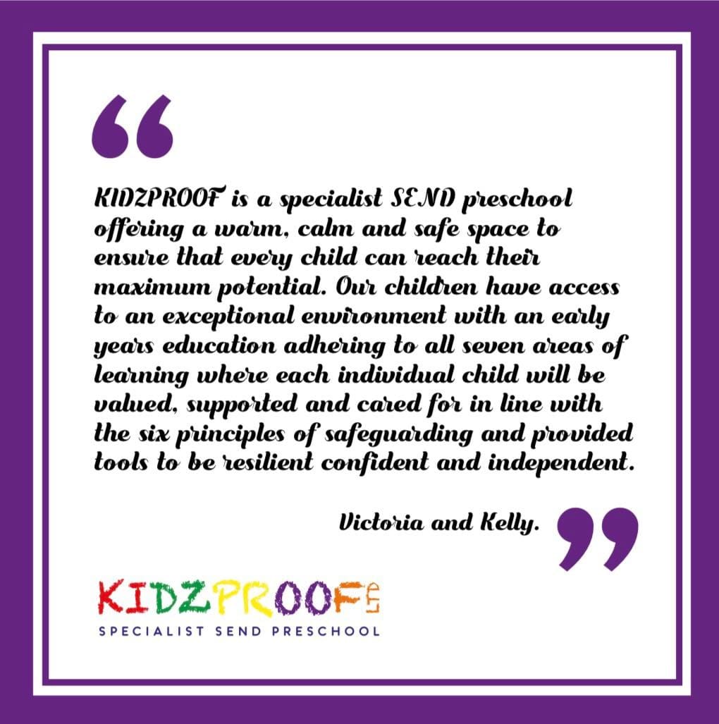 Mission Statement - Kidzproof SEN Preschool