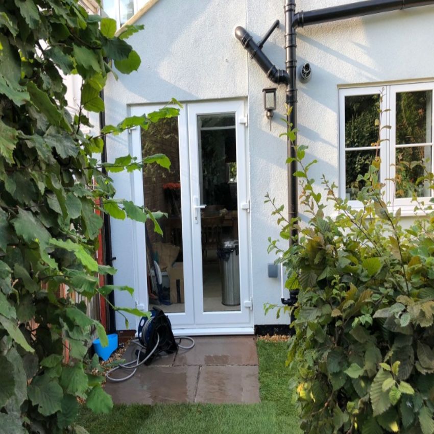 Extension/feature Wall & Re-render - R&M Construction | Gloucester ...