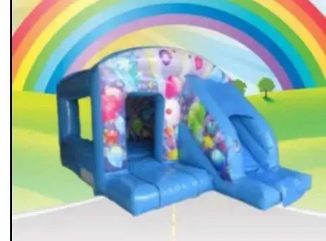 Celebration Box Combi Castle - SP Bouncy Castles | Bouncy Castle Hire ...