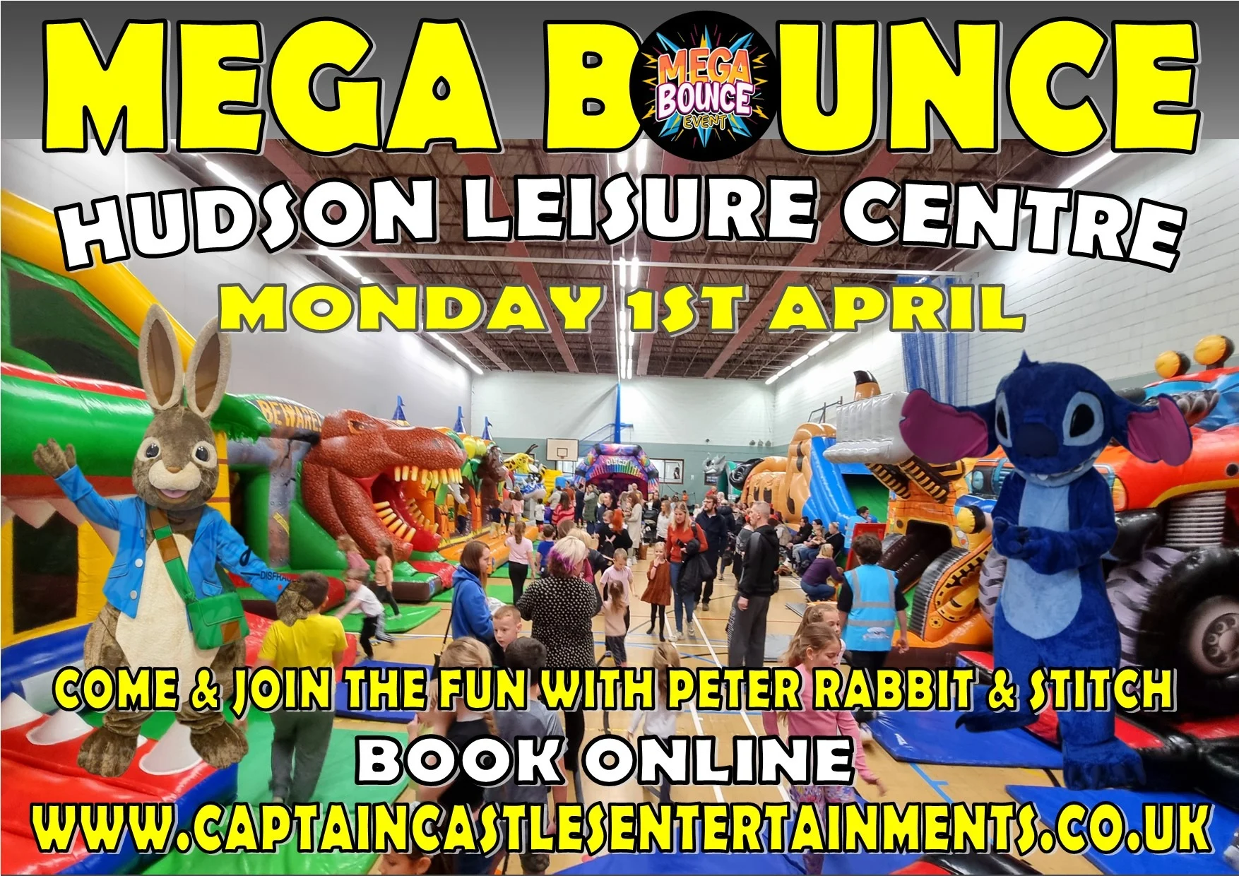 Mega Bounce Wisbech Captain Castles Entertainments