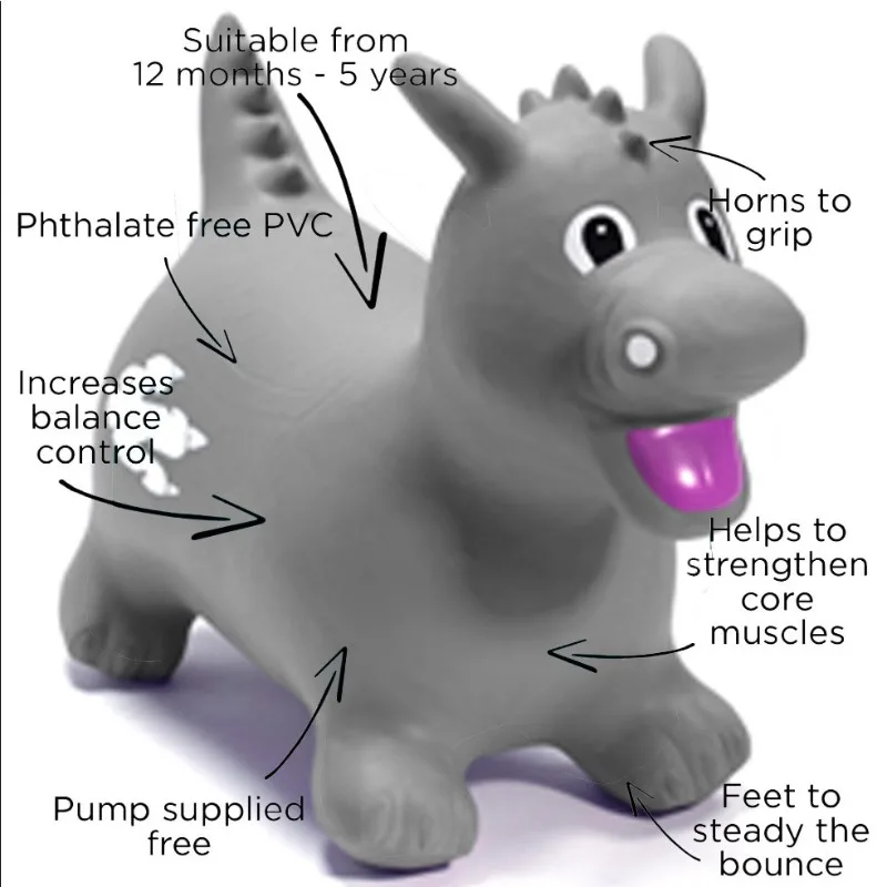 Happy Hopperz Animal Hopperz Animal Shaped Hoppers Jumping Hoppers ...