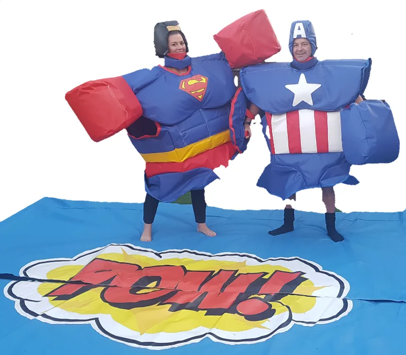 Superhero Adult Sumo Suits - Riviera Events