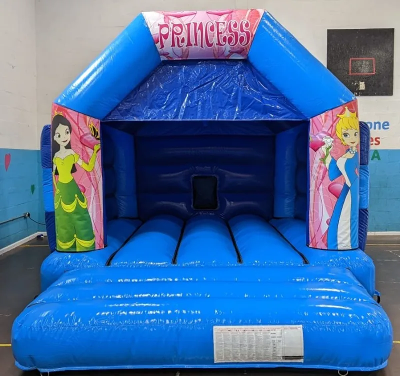 Blue Princess Castle - Jumping joy