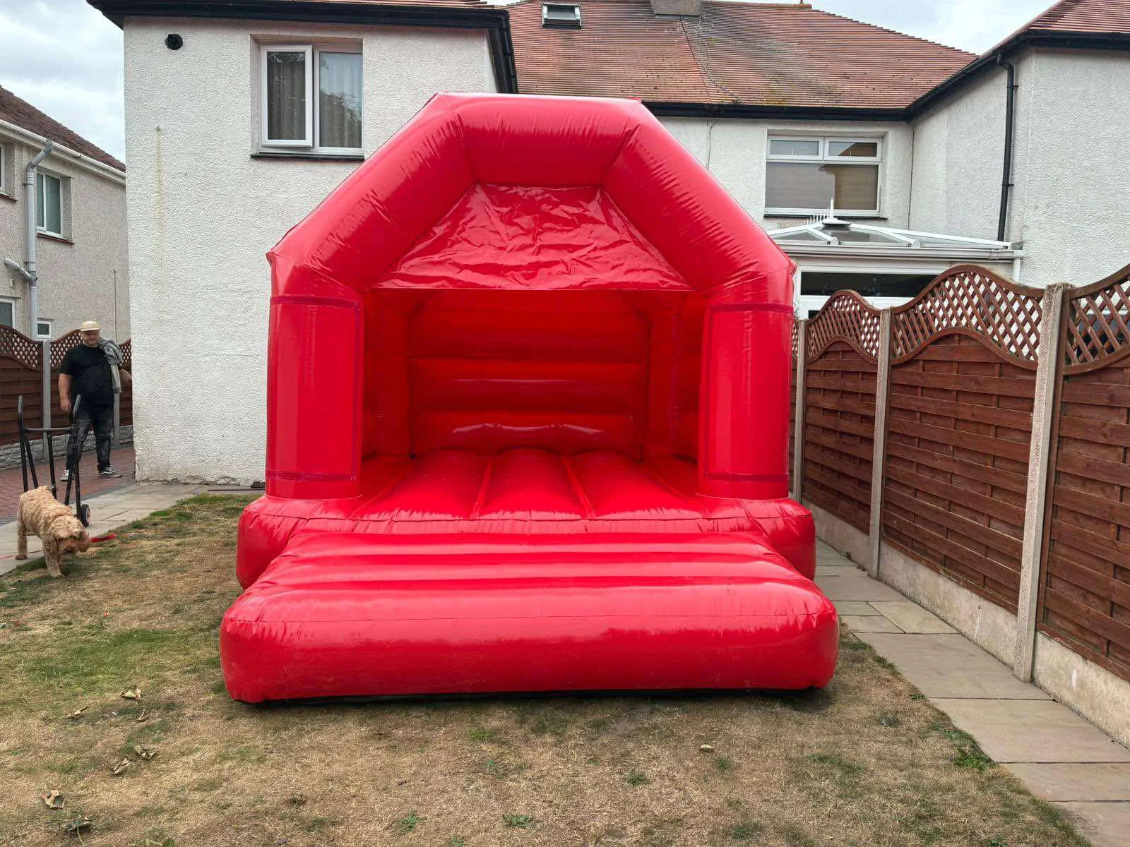 Red 12ft X 14ft Bouncy Castle - Jalmac Leisure | Bouncy Castle Hire ...