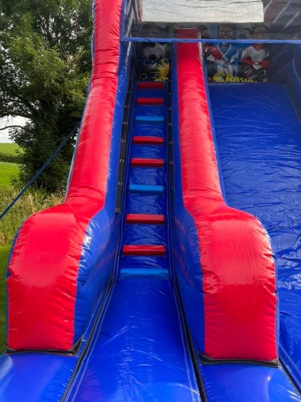 10ft Superhero Slide - Kings Bouncy Castle Hire | Northern Ireland