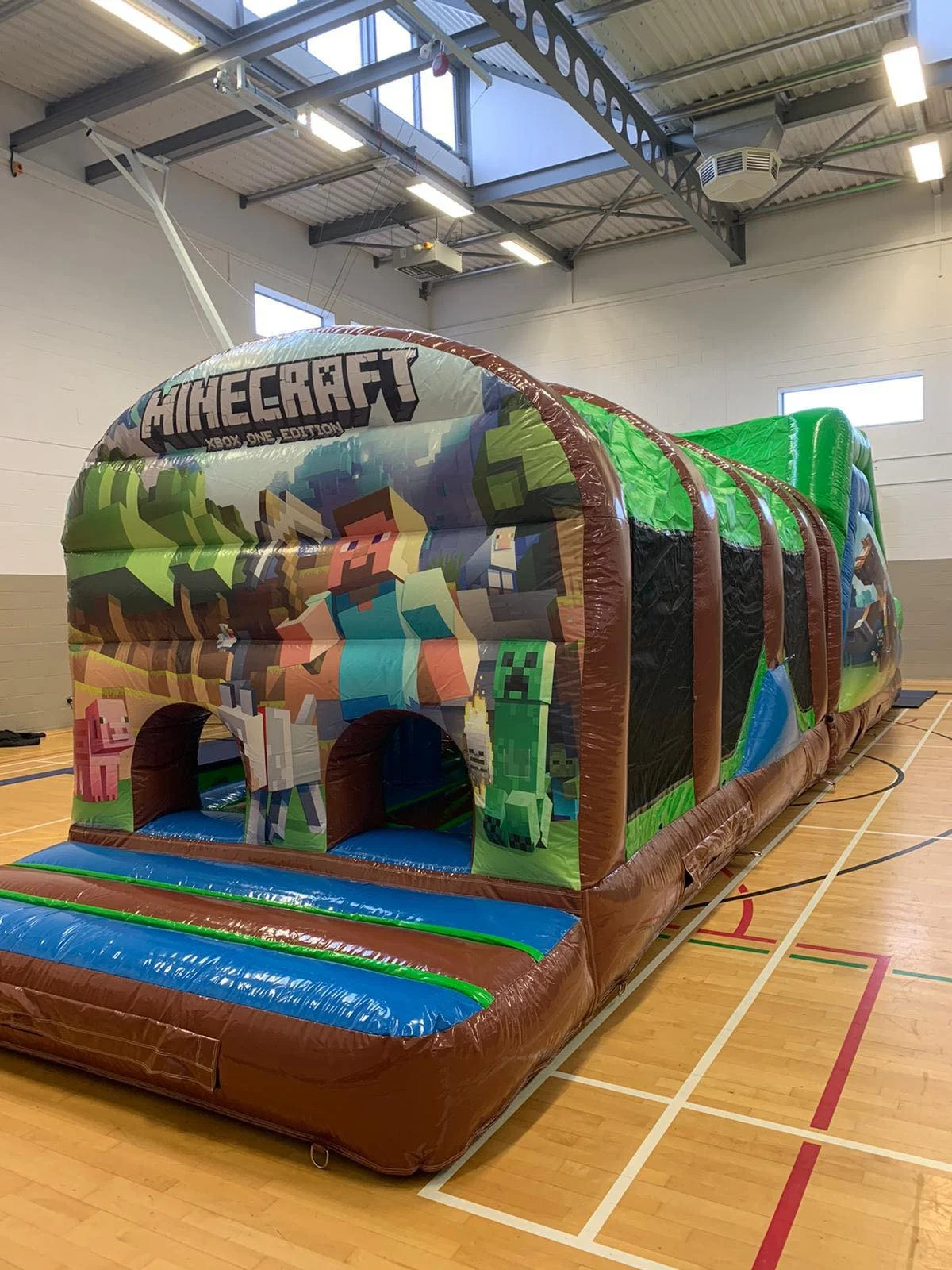Minecraft Obstacle Course Hire - Dublin Wicklow - Kids Parties Dublin
