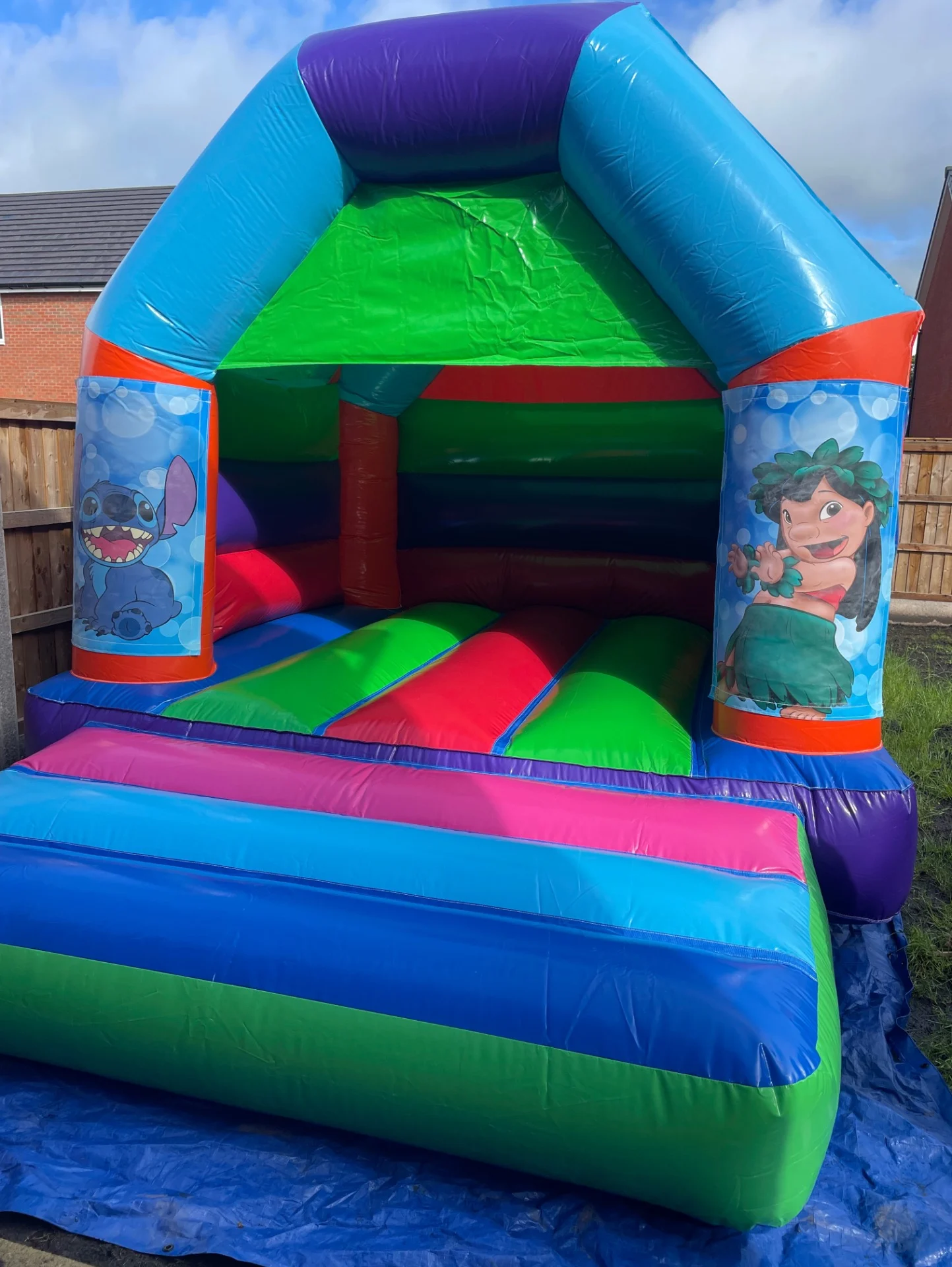 Lilo And Stitch - Bouncin MAD | Bouncy Castle Hire Manchester