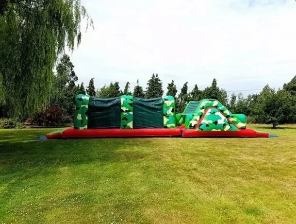 Army Boot Camp Assault Course - Bellyflops Amusements Hire | Bouncy ...