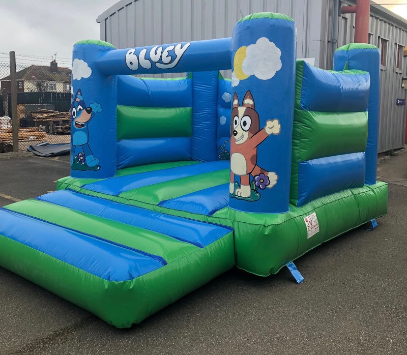 Bluey - Bouncy Castle and hot tub hire, based in Gwynedd, Wales