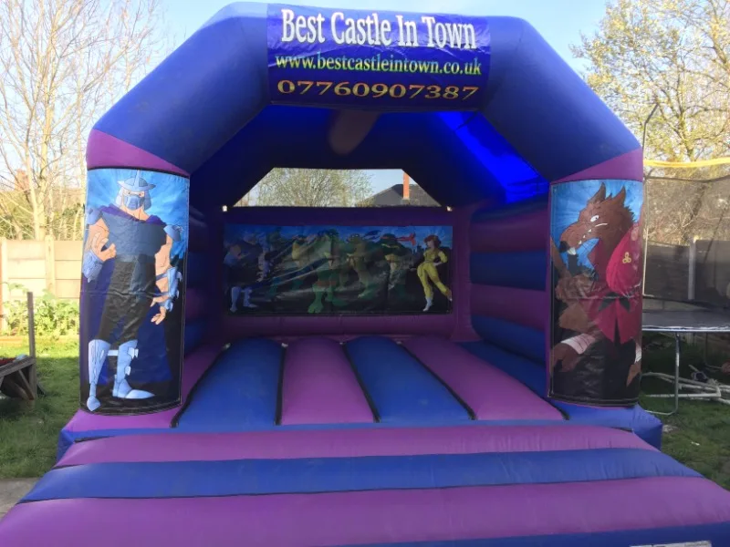 Ninja Turtles Bouncy Castle ,wythenshawe Best Castle In Town