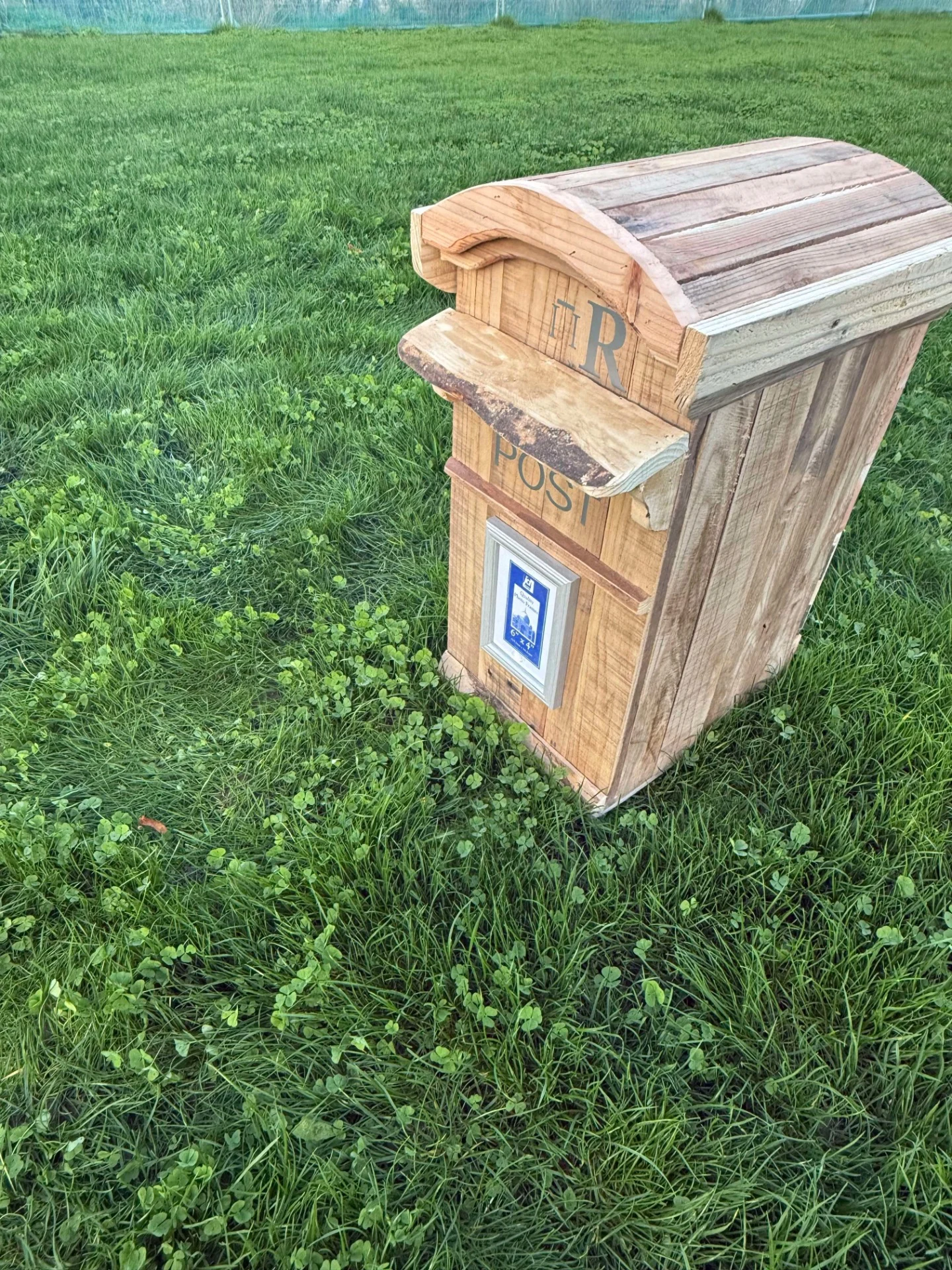 Rustic Wooden Post Box - Funday Kent