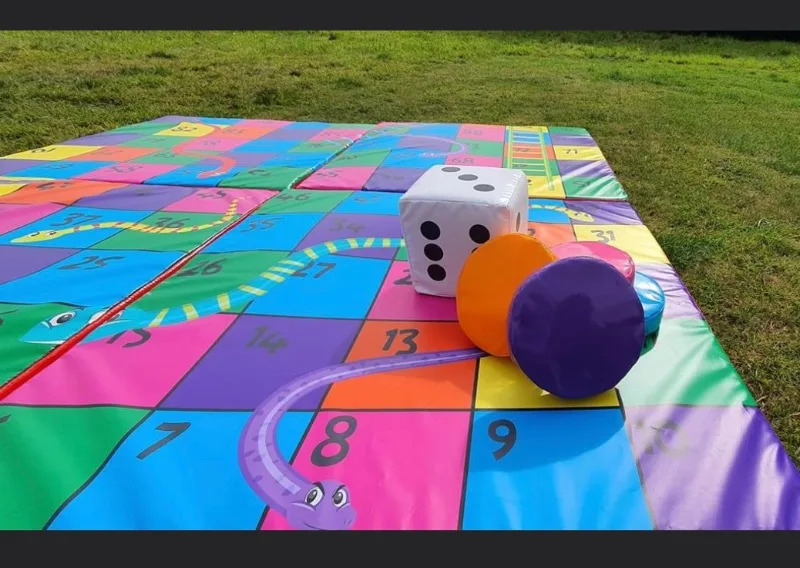 Giant Snake And Ladders For Hire Barrhead, Glasgow Bounce Up Inflatables