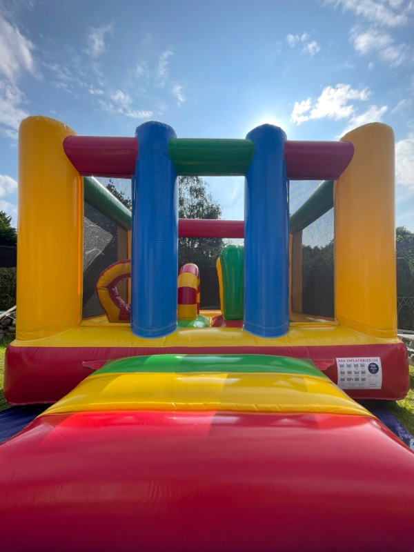 The Rainbow Activity Bounce - Manchester Bouncy Castles
