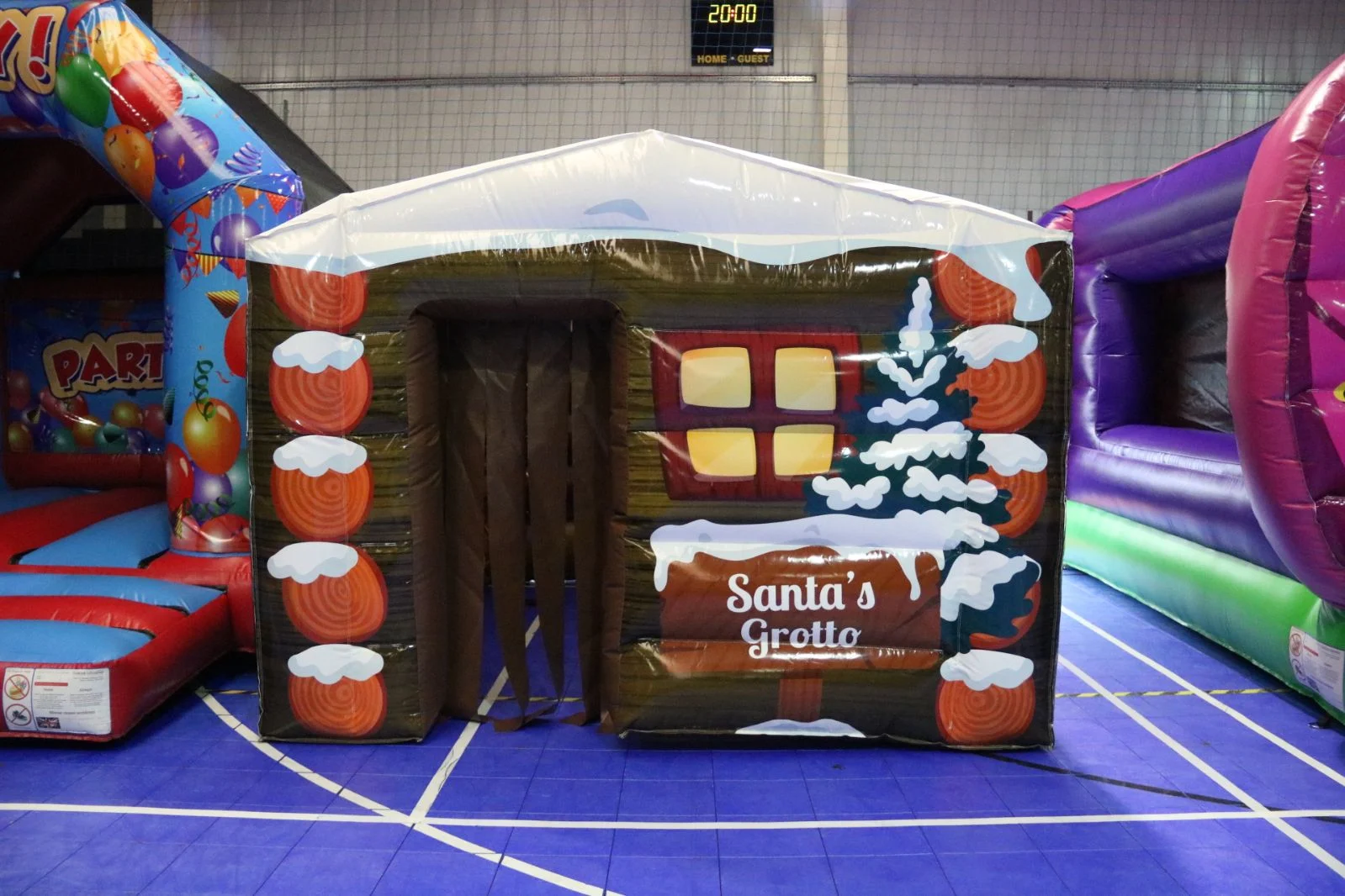 Christmas Inflatable Grotto For Hire In Liverpool - Kc Bouncy Castle Hire