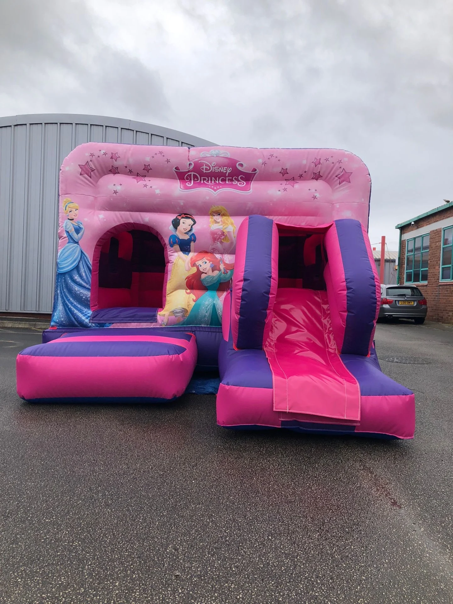 Disney Princess Boxed Front Slide - Tiny Tots Inflatables