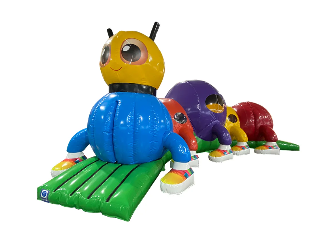 Toddler Caterpillar Obstacle Course Bounce Up Inflatables